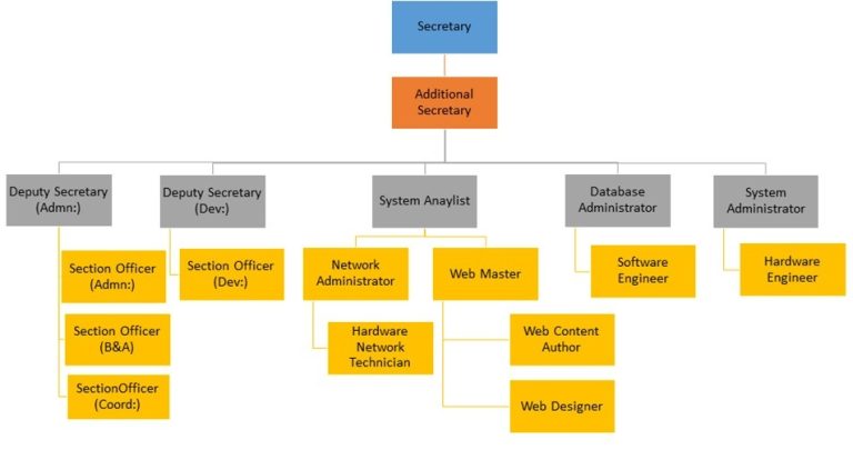 Organogram – Science & Information Technology Department
